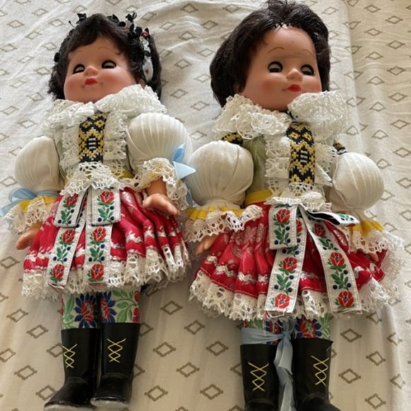Accents | Two Identical Dolls With Closing And Opening Eyes | Poshmark